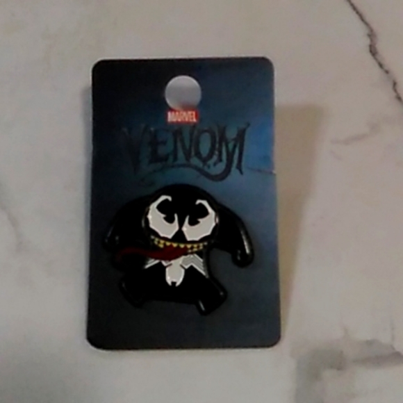 Marvel | Other | Venom Chibi Enamel Pin | Poshmark